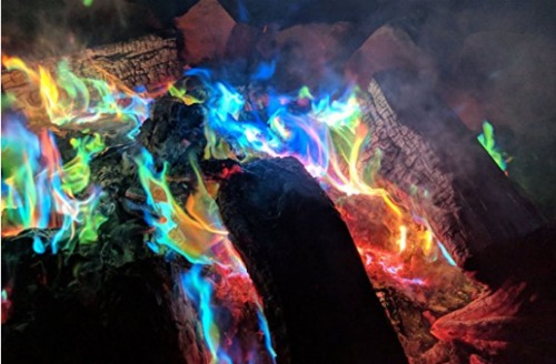 Mystic fire color changing fire - A Thrifty Mom