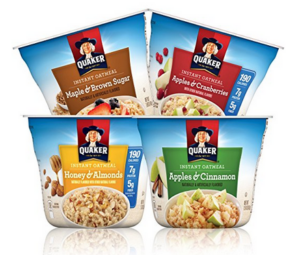 Quaker Instant Oatmeal Express Cups – A Thrifty Mom