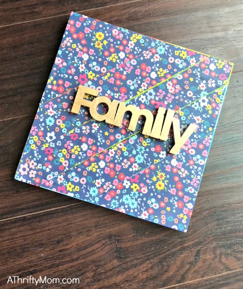 DIY a unique 3d wood craft – A Thrifty Mom