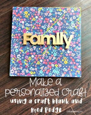 DIY a unique 3d wood craft – A Thrifty Mom