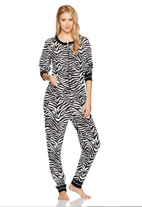 Loose fit patterned union suit – A Thrifty Mom