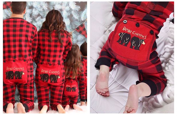 Bear cheeks family pajamas – A Thrifty Mom