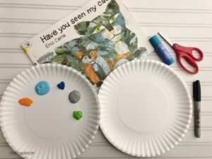 Paper plate cat face craft for kids – A Thrifty Mom