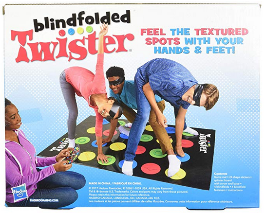 Blindfolded Twister Game – A Thrifty Mom