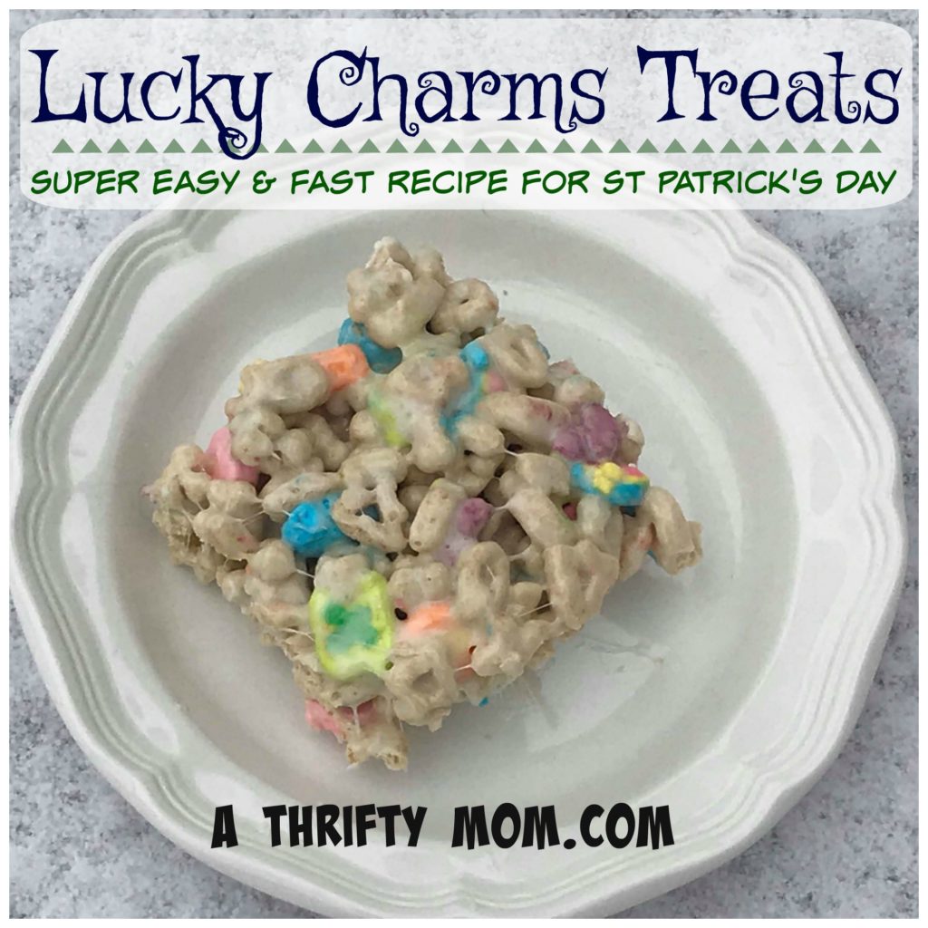 Lucky Charms Treats Recipe – A Thrifty Mom