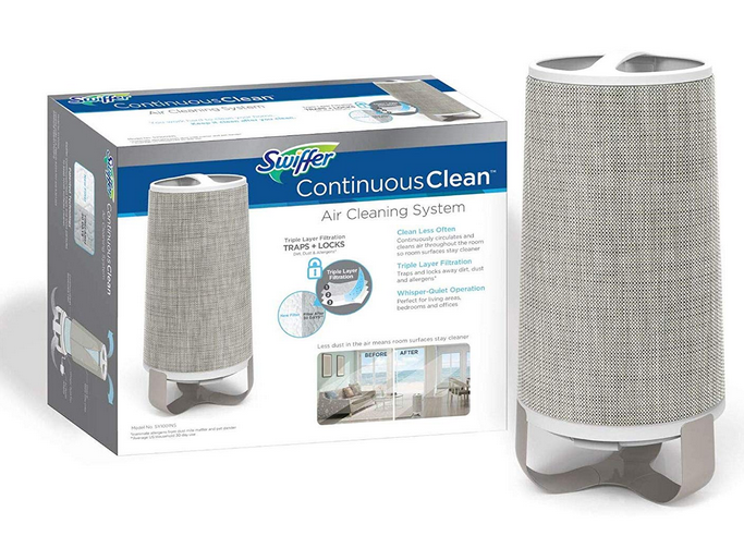 Swiffer Continuous Air Cleaning System - A Thrifty Mom