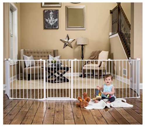 Adjustable super wide baby gate – A Thrifty Mom