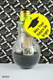 Bright Future Graduation Gift with Free Printable Tag – A Thrifty Mom