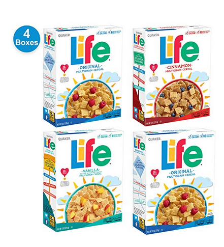 Cinnamon Life Cereal Box