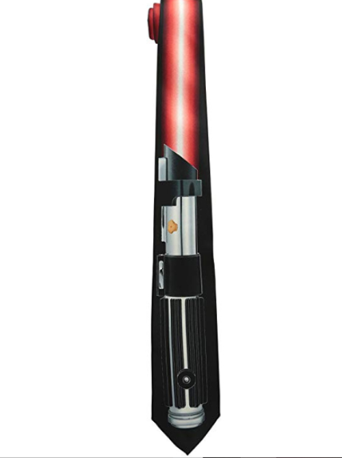 Star Wars lightsaber tie – A Thrifty Mom
