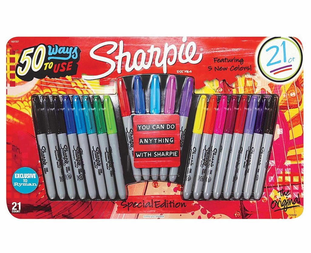 21 Sharpies set – A Thrifty Mom
