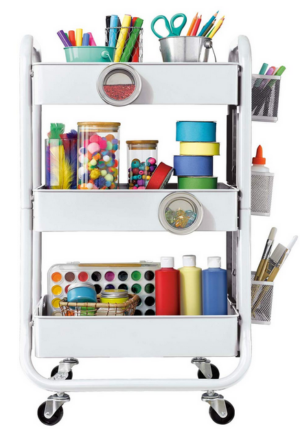 3-Tier Craft Rolling Cart – A Thrifty Mom