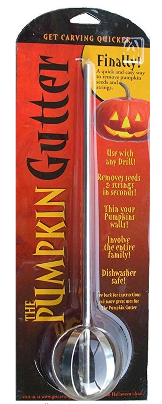 Pumpkin Gutter Tool - A Thrifty Mom