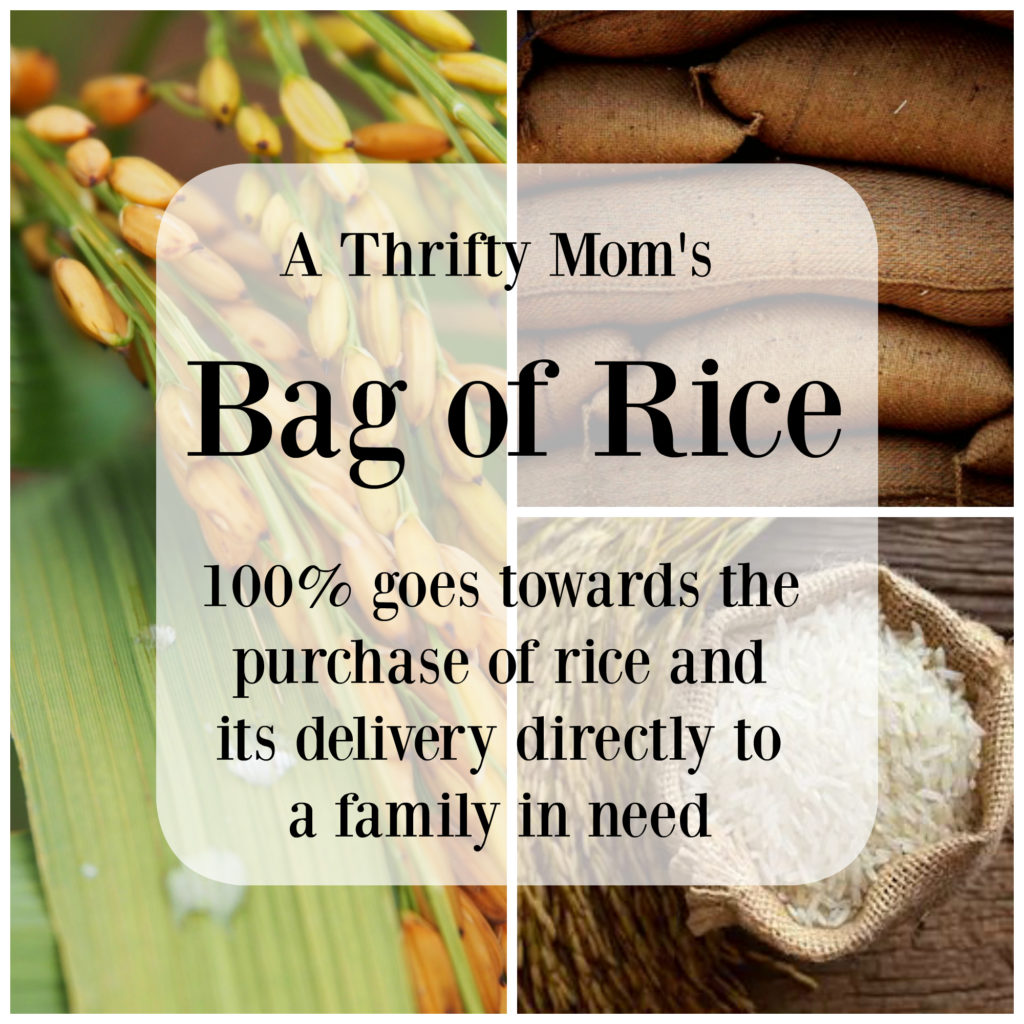 Bag of Rice Campaign #3 – A visit to the Francis family – A Thrifty Mom