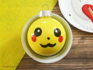 Pikachu Christmas ornament – A Thrifty Mom