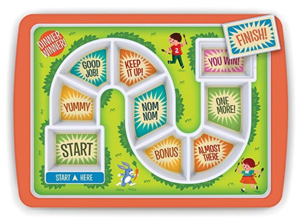Game board style plate – A Thrifty Mom