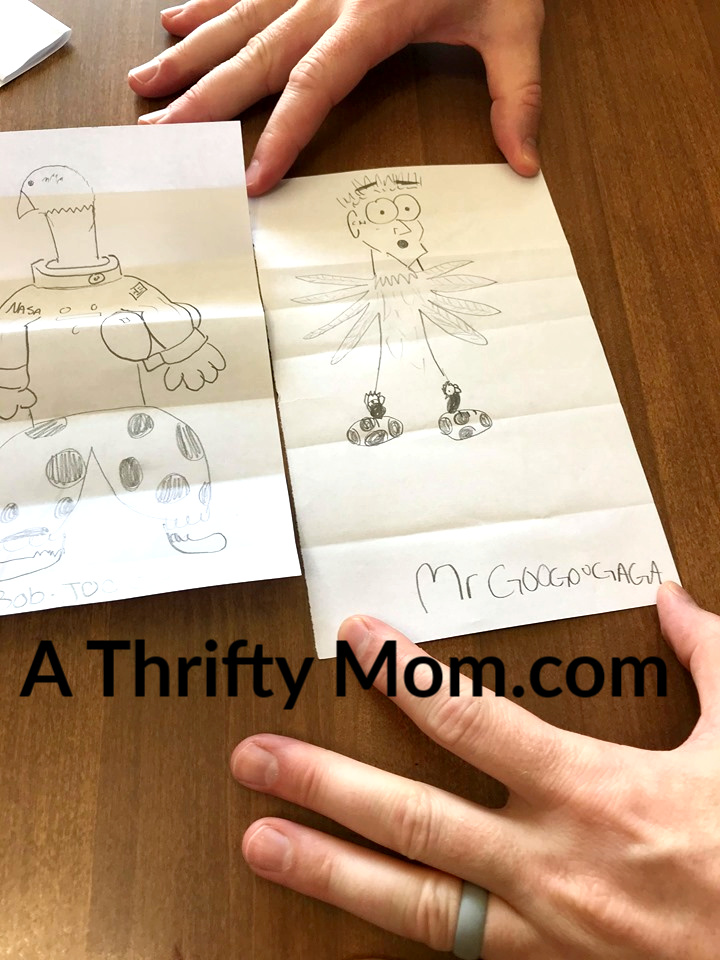 The Add-On Drawing Game - A Thrifty Mom