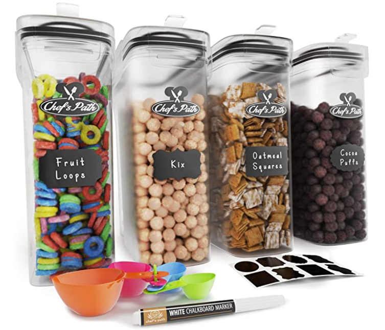 Cereal Container Storage Set A Thrifty Mom Cereal Container Storage Set A Thrifty Mom