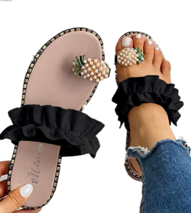 Cute flat sandals – A Thrifty Mom