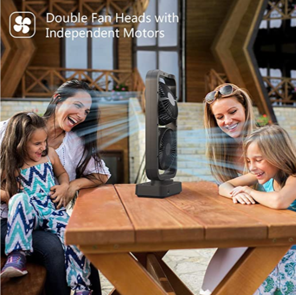 Battery operated oscillating fan – A Thrifty Mom