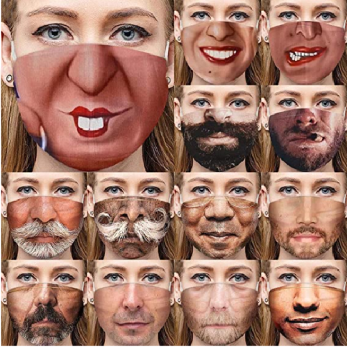 Funny face masks – A Thrifty Mom