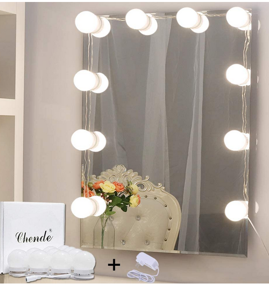 Hollywood Style LED Vanity Mirror Lights Kit – A Thrifty Mom
