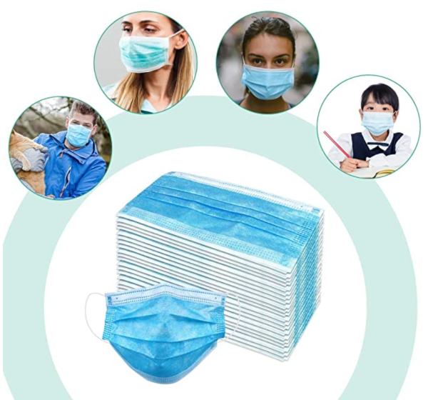 50 disposable face masks – A Thrifty Mom