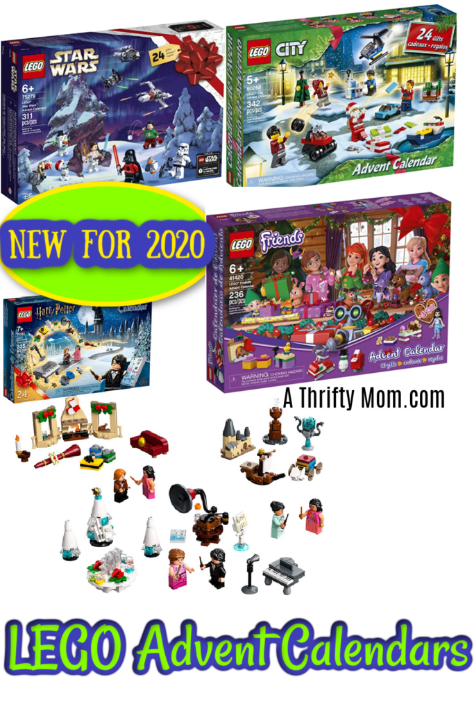 NEW LEGO Advent Calendars for 2020 – A Thrifty Mom