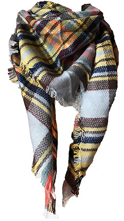 Knit Plaid Scarves – A Thrifty Mom