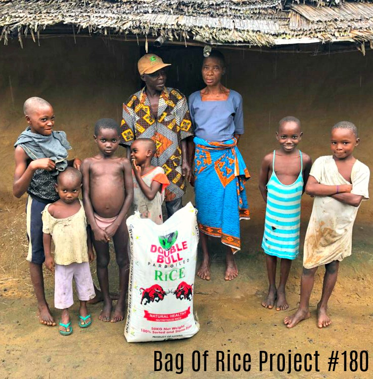 Bag Of Rice Project #180 -A visit to the Jumbo family – A Thrifty Mom