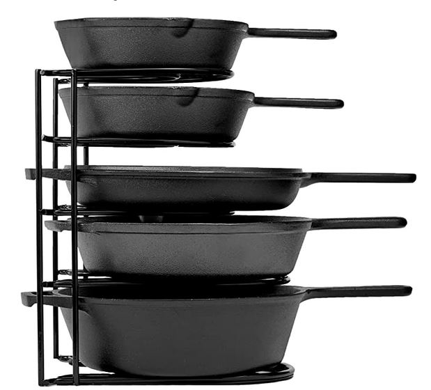 Cast Iron Cookware and Organizer – A Thrifty Mom