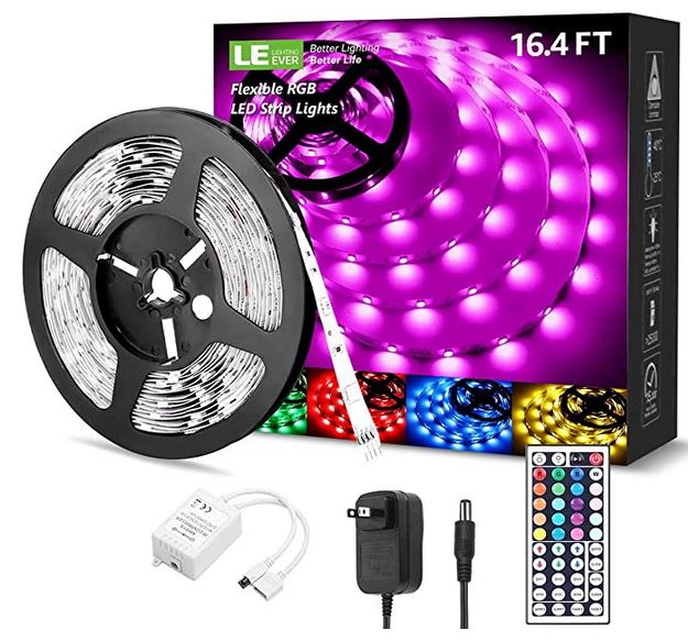LED Color Changing Tape Lights – A Thrifty Mom