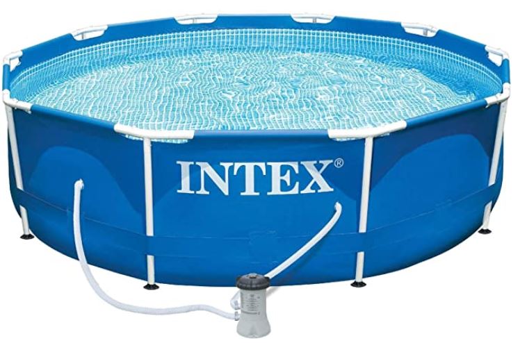 10 ft Intex Metal Frame Pool – A Thrifty Mom
