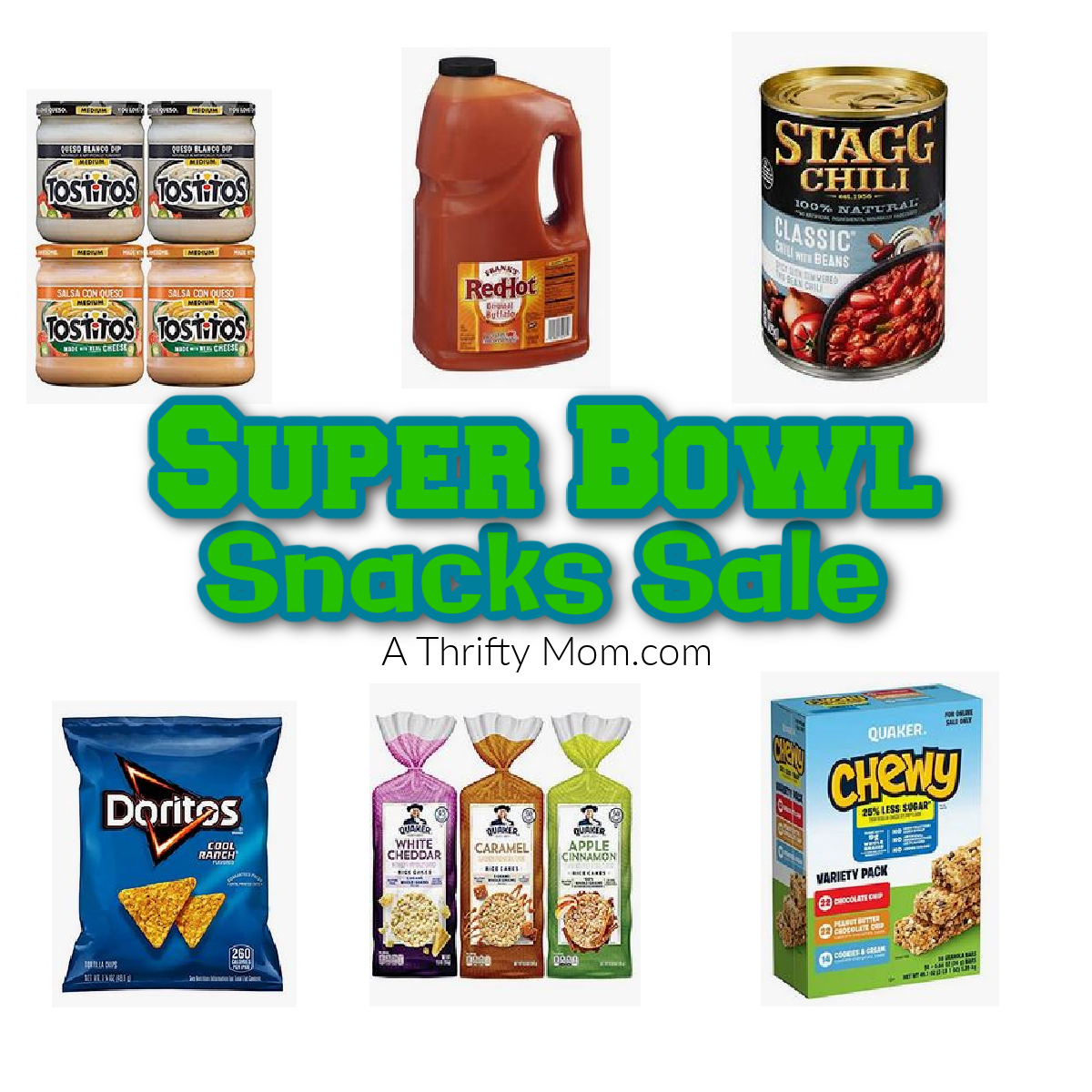 Super Bowl Snack Sale - A Thrifty Mom