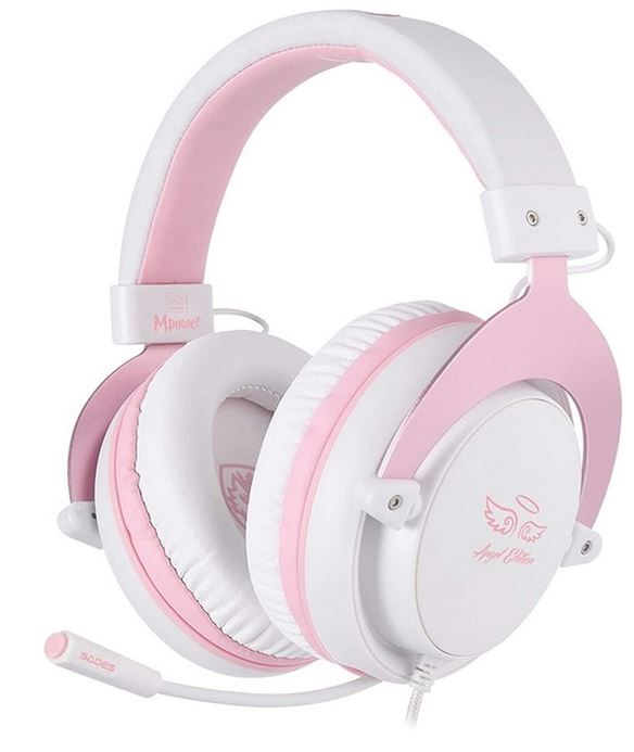 Pink & White Stereo Gaming Headset – A Thrifty Mom