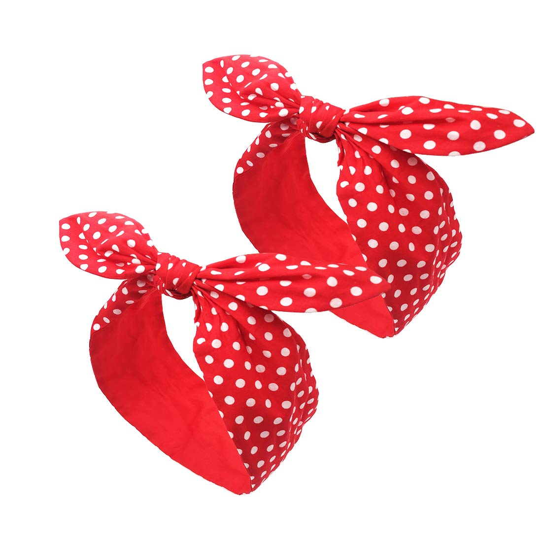 2 pack red polka dot headbands – A Thrifty Mom