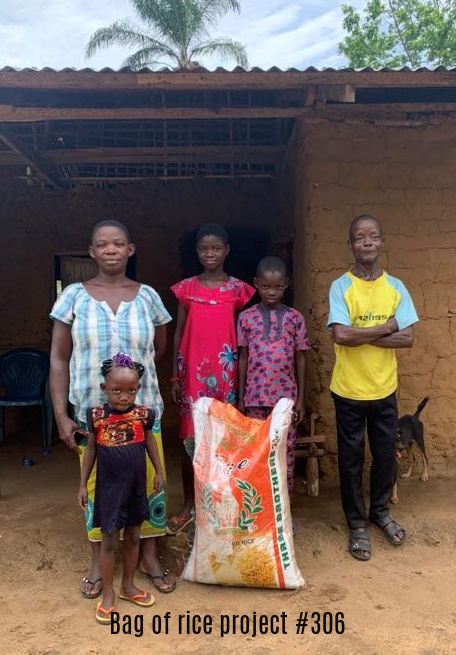 Bag of Rice Project #306 -A visit to the Akai family – A Thrifty Mom