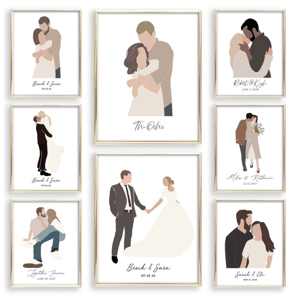 Custom couple prints – A Thrifty Mom