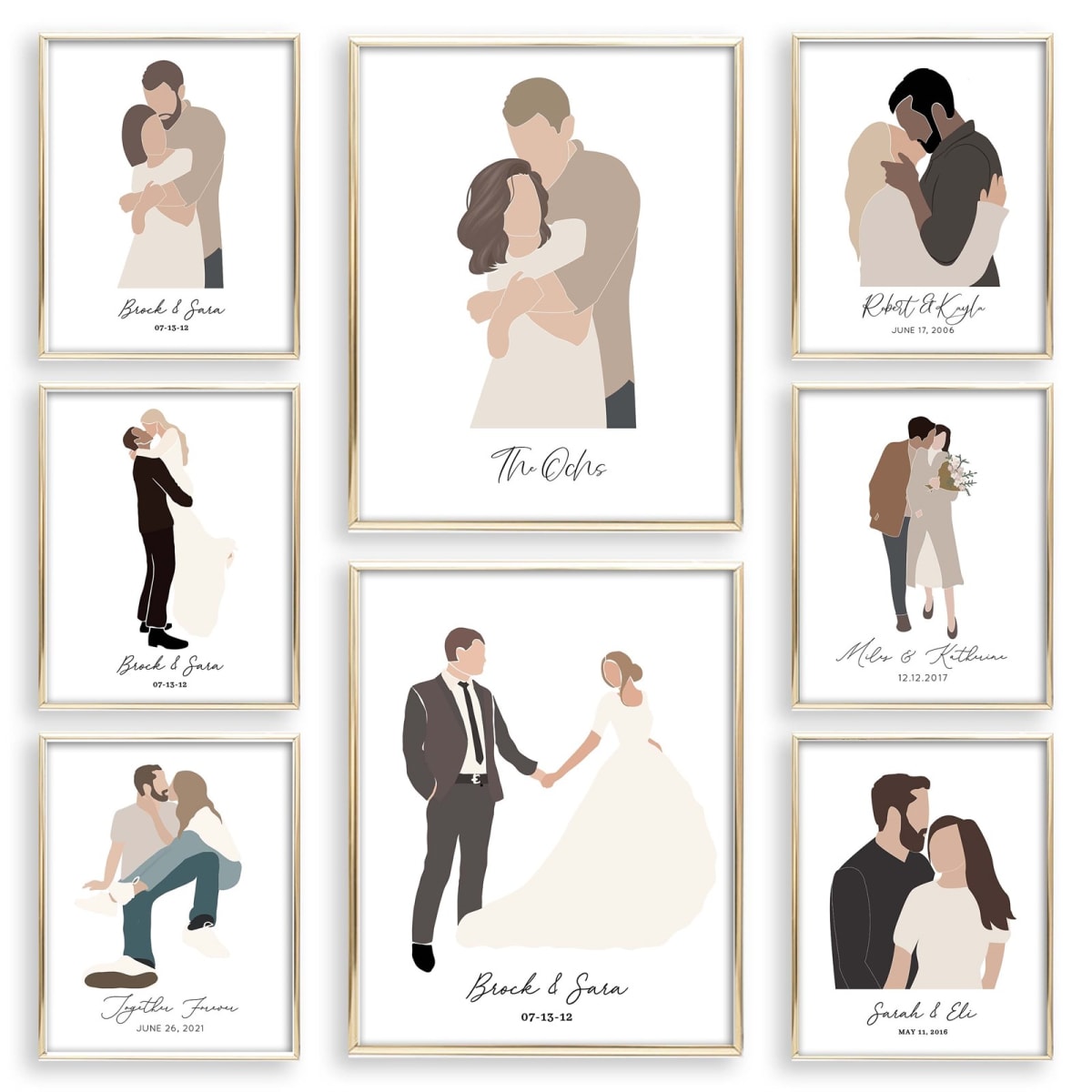Custom couple prints – A Thrifty Mom