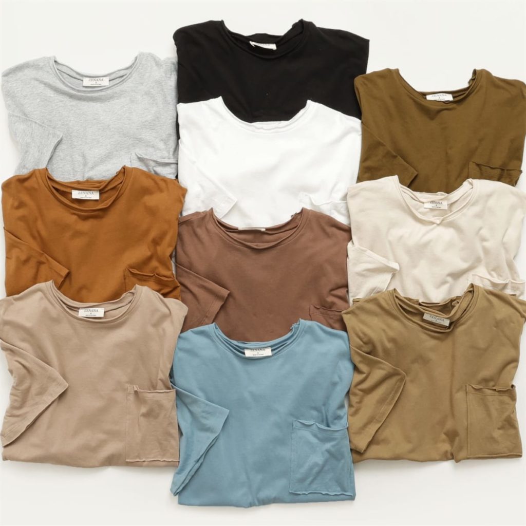 Raw hem boyfriend tees – A Thrifty Mom