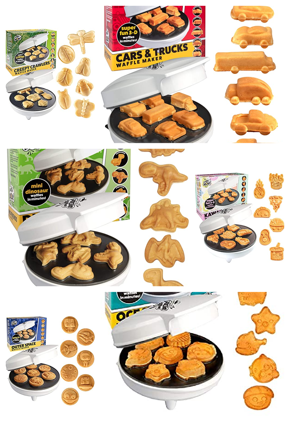 Shaped waffle maker – A Thrifty Mom