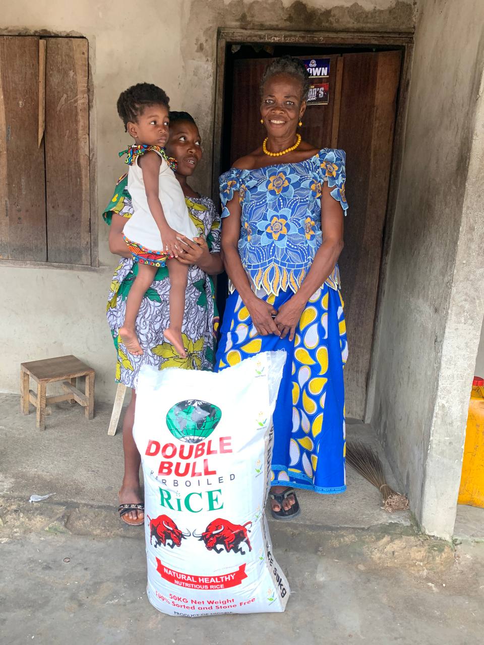 Bag of Rice Project #461 -A visit to the Utuk family - A Thrifty Mom ...