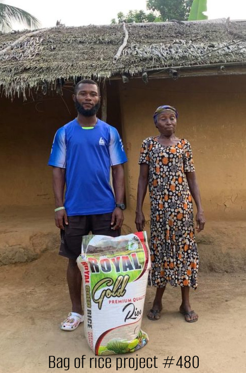 Bag of Rice Project #480 -A visit to the Stephen family – A Thrifty Mom