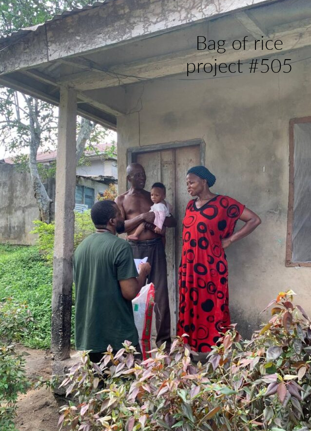 Bag of Rice Project #505 -A visit to the Macanson family – A Thrifty Mom