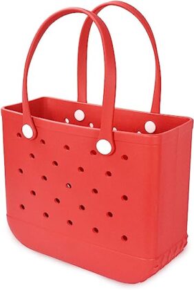 Rubber beach bag – A Thrifty Mom