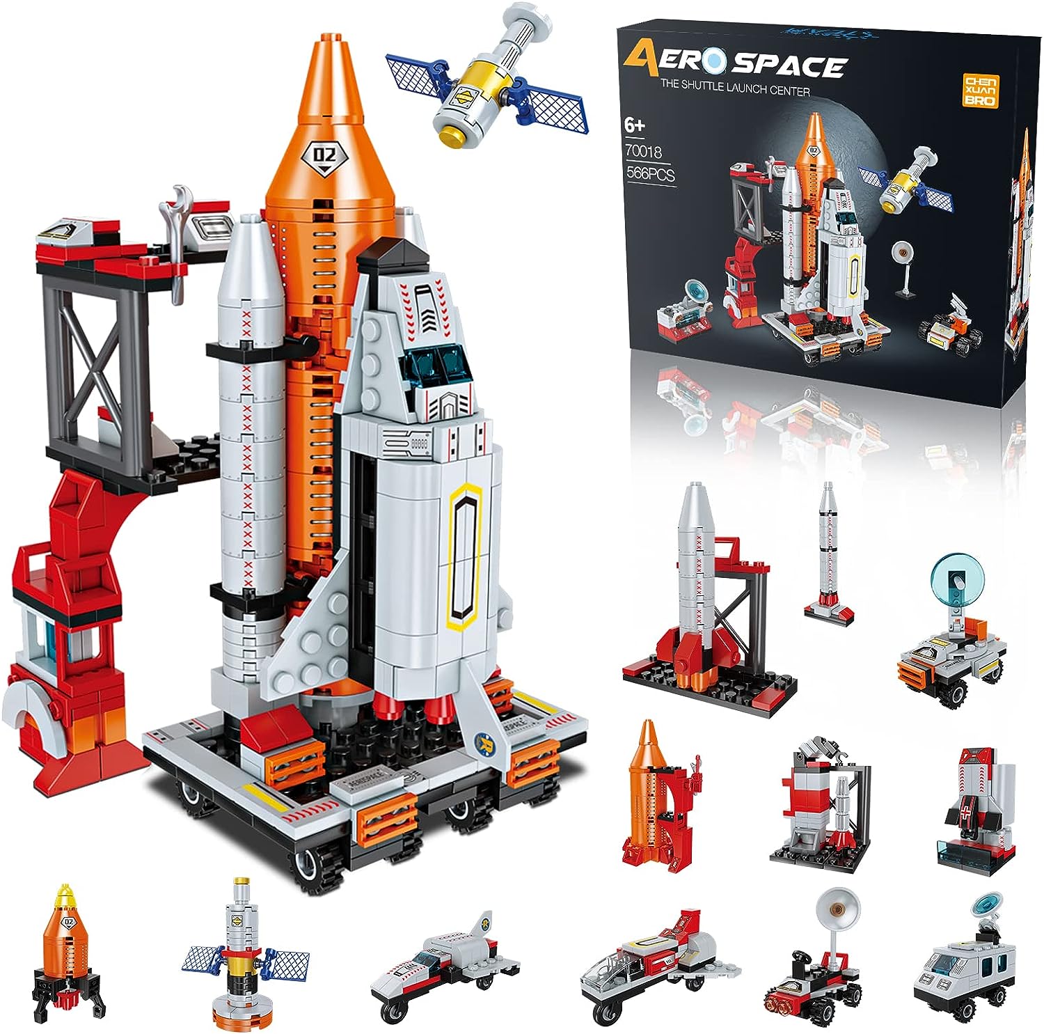 Space shuttle building bricks – A Thrifty Mom