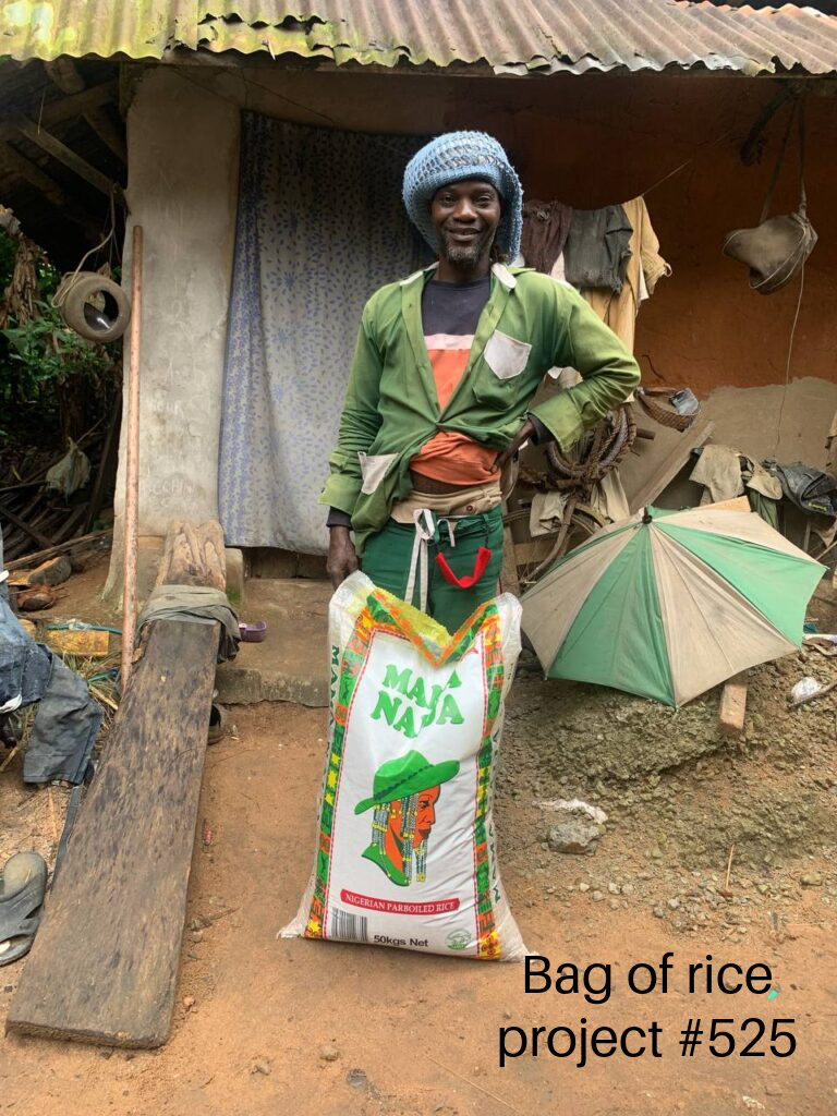 Bag of Rice Project #525 -A visit to the Ndifreke family – A Thrifty Mom
