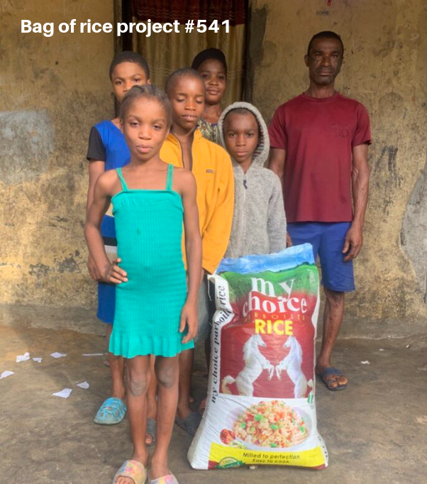 Bag of Rice Project #541 -A visit to the George family – A Thrifty Mom
