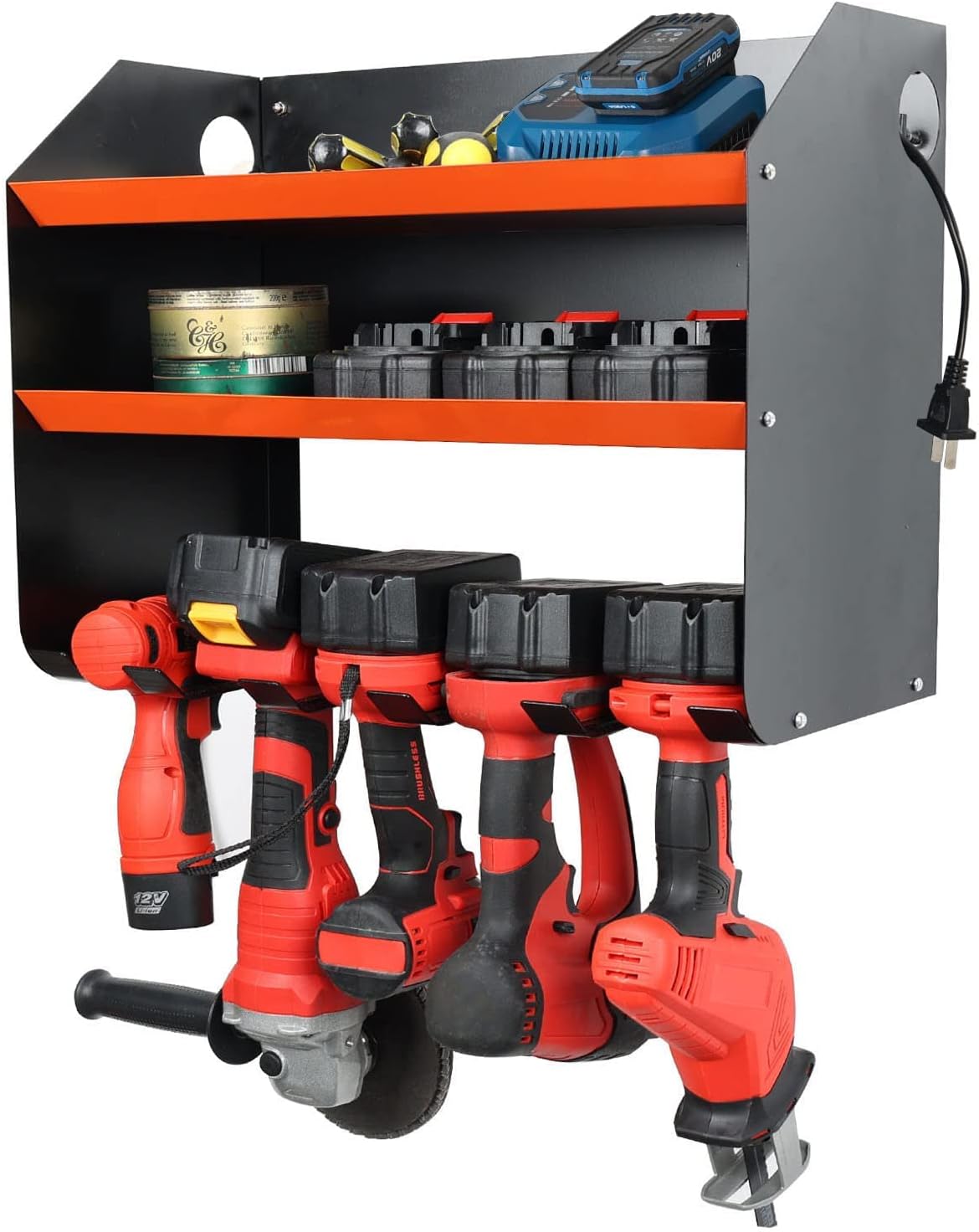 Power tool organizer – A Thrifty Mom