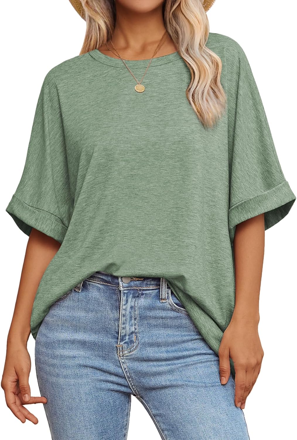 Oversized summer top - A Thrifty Mom